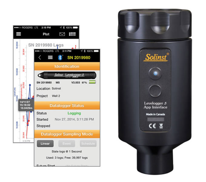 Levelogger 5 Data Loggers: Groundwater Data Loggers: Water Level Data ...