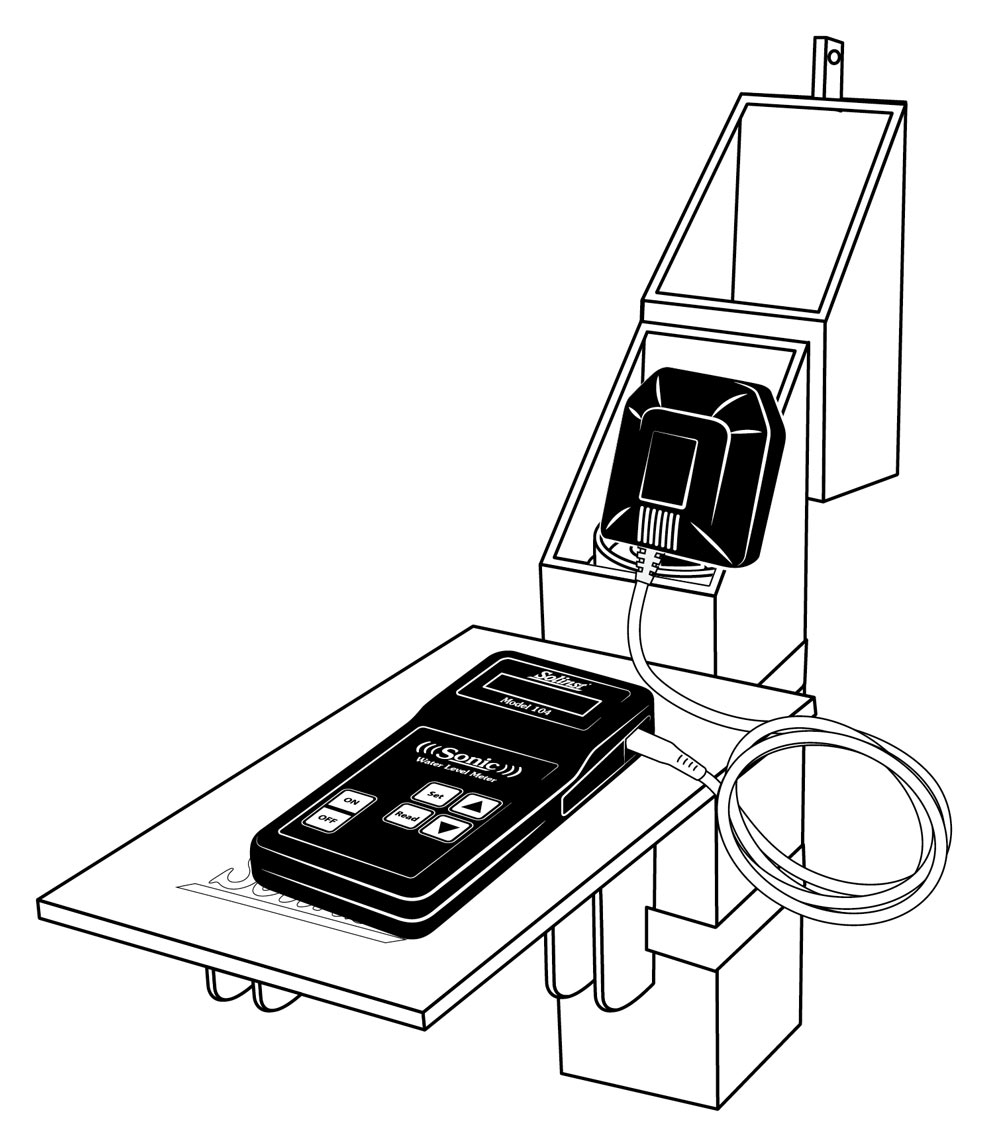 Sonic Water Level Meter Instructions