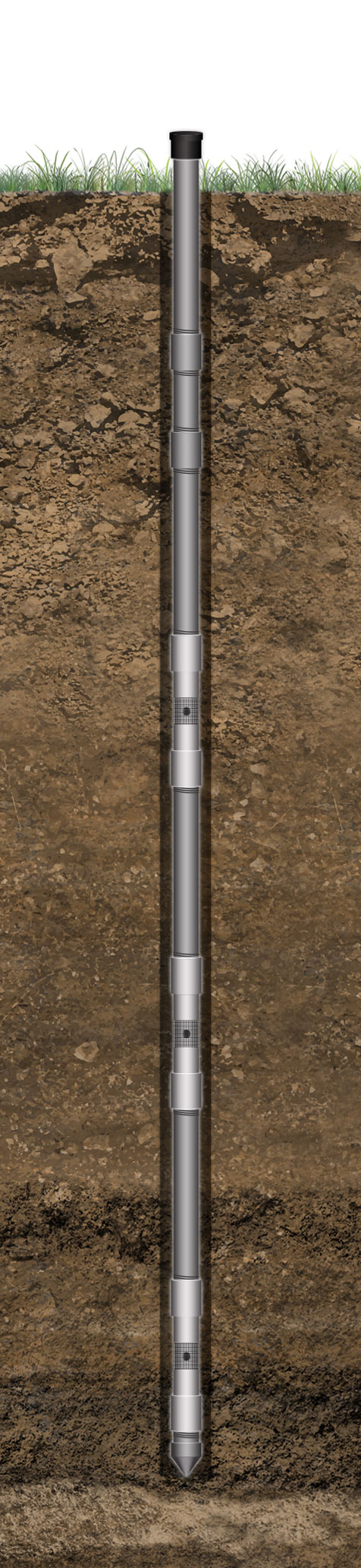 Multilevel Monitoring Essential to obtaining detailed 3D Data